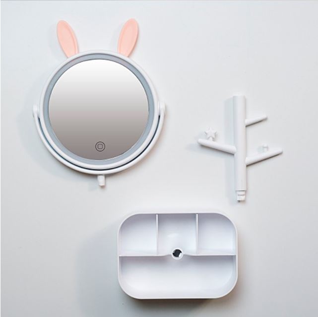 Bunny Ear Cosmetic LED Mirror - Ex And Next