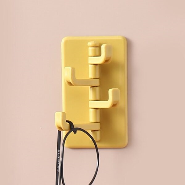 Creative Sticky Hook Wall Hanger Self Adhesive Key Holder Wall Hooks ...