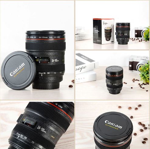 DSLR Lens Mug PhotoGeek Edition - Ex And Next