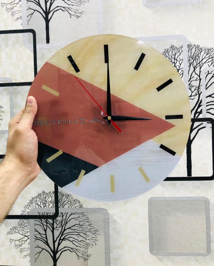 New Design Multi Color Wall Clock - Ex And Next