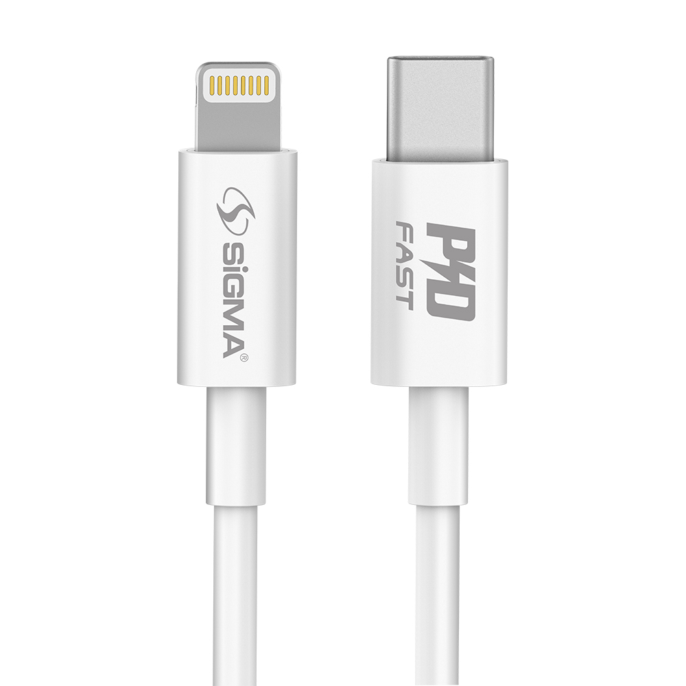 Sigma - 20W Fast Charging - PD Power Delivery - Lightning To USB-C ...