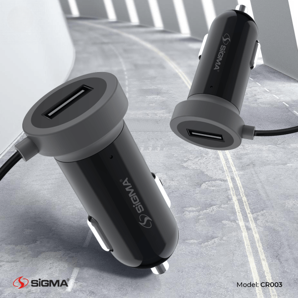 Sigma - Elite Class Super Fast Micro Car Charger - CR-003 (Random Color ...