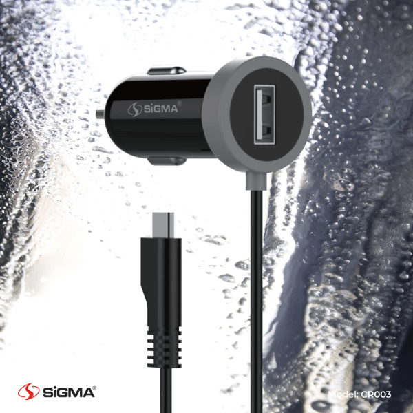 Sigma - Elite Class Super Fast Micro Car Charger - CR-003 (Random Color ...