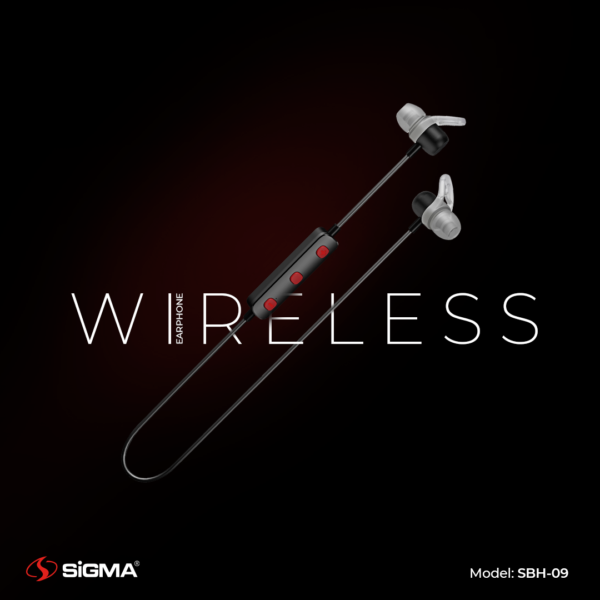 Sigma - Wireless Bluetooth 4.1 Magnetic Sports Stereo Elite Class ...