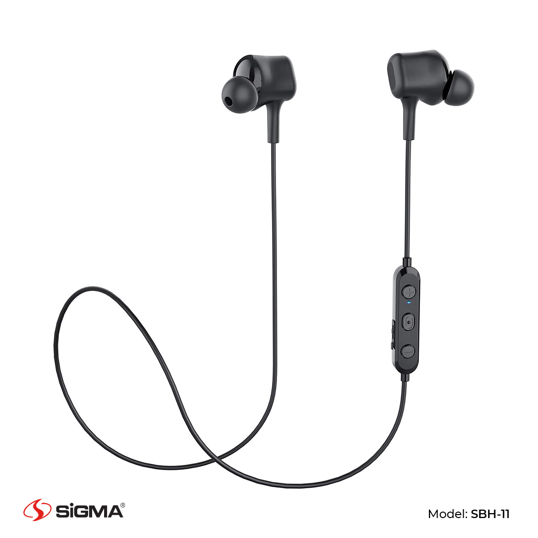 Sigma - Wireless Sports Earphones - SBH-11 (Random Color) - Ex And Next
