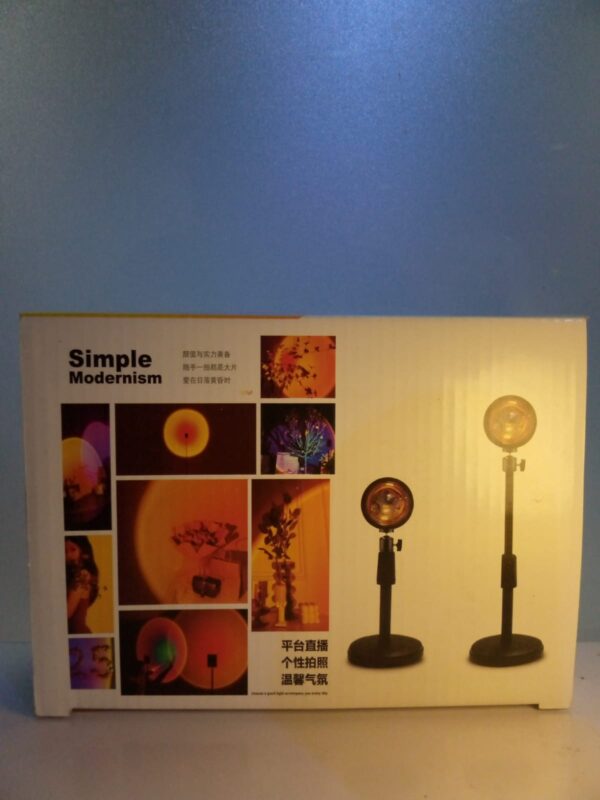 Sunset Lamp, APP Control, RGB Color, DIY Sunset Light Rainbow Projector ...