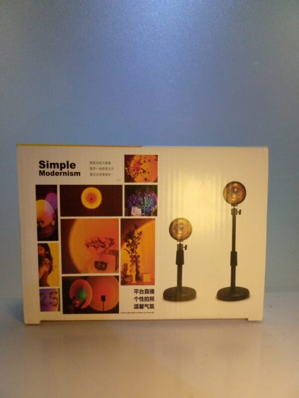 Sunset Lamp, APP Control, RGB Color, DIY Sunset Light Rainbow Projector ...