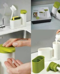 Sink Tidy Soap Dispenser Set - Ex And Next