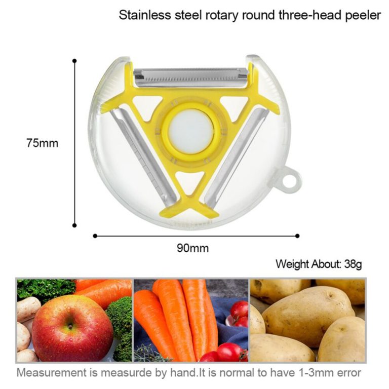 3 In 1 Multifunctional Rotary Peeler - Ex And Next