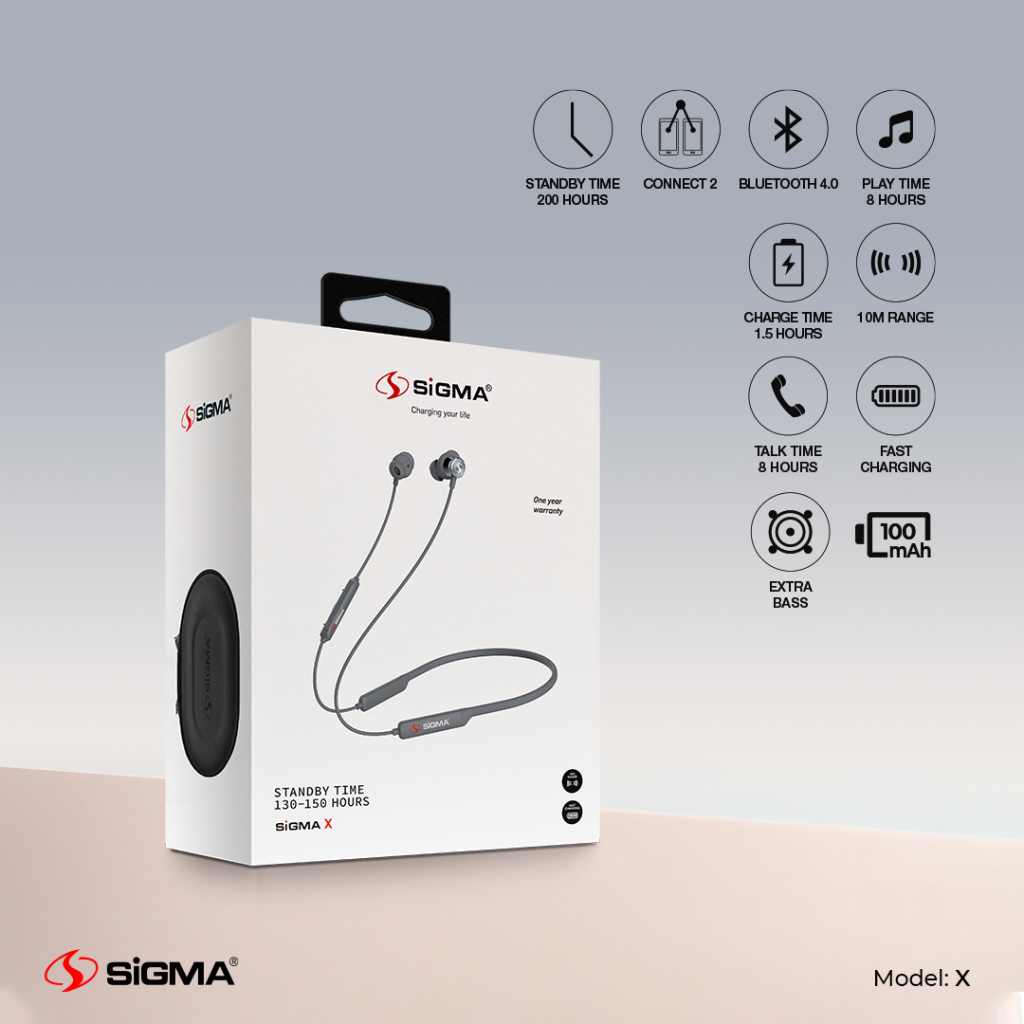 Sigma - Wave True Wireless TWS Earbuds - T1 (Random Color) - Ex And Next