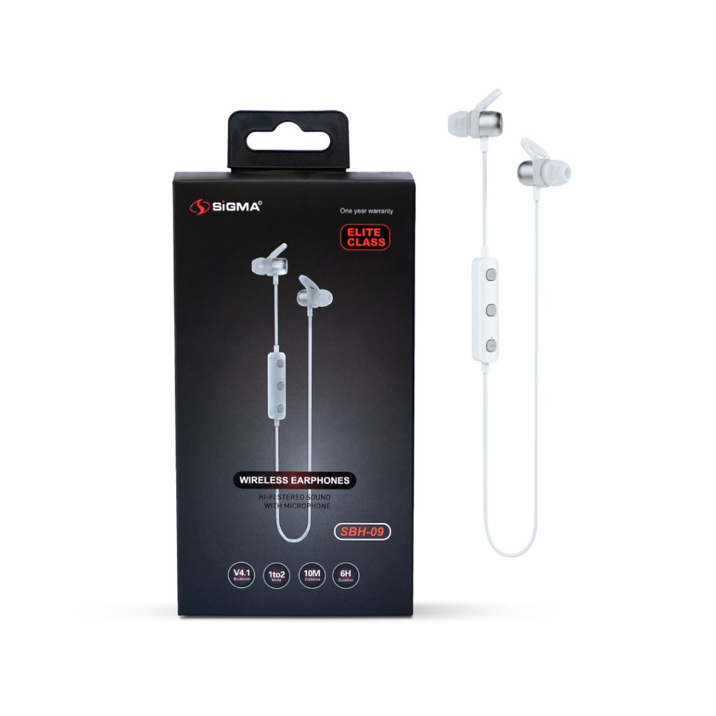 Sigma - Elite Class Bluetooth Headset - SBH-10 (Random Color) - Ex And Next